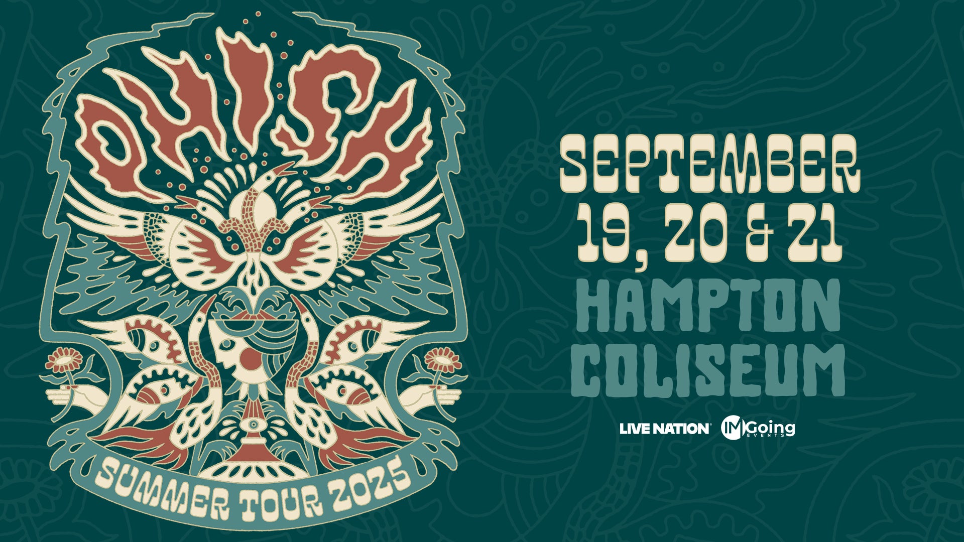 PHISH Summer Tour 2025 | Hampton Coliseum