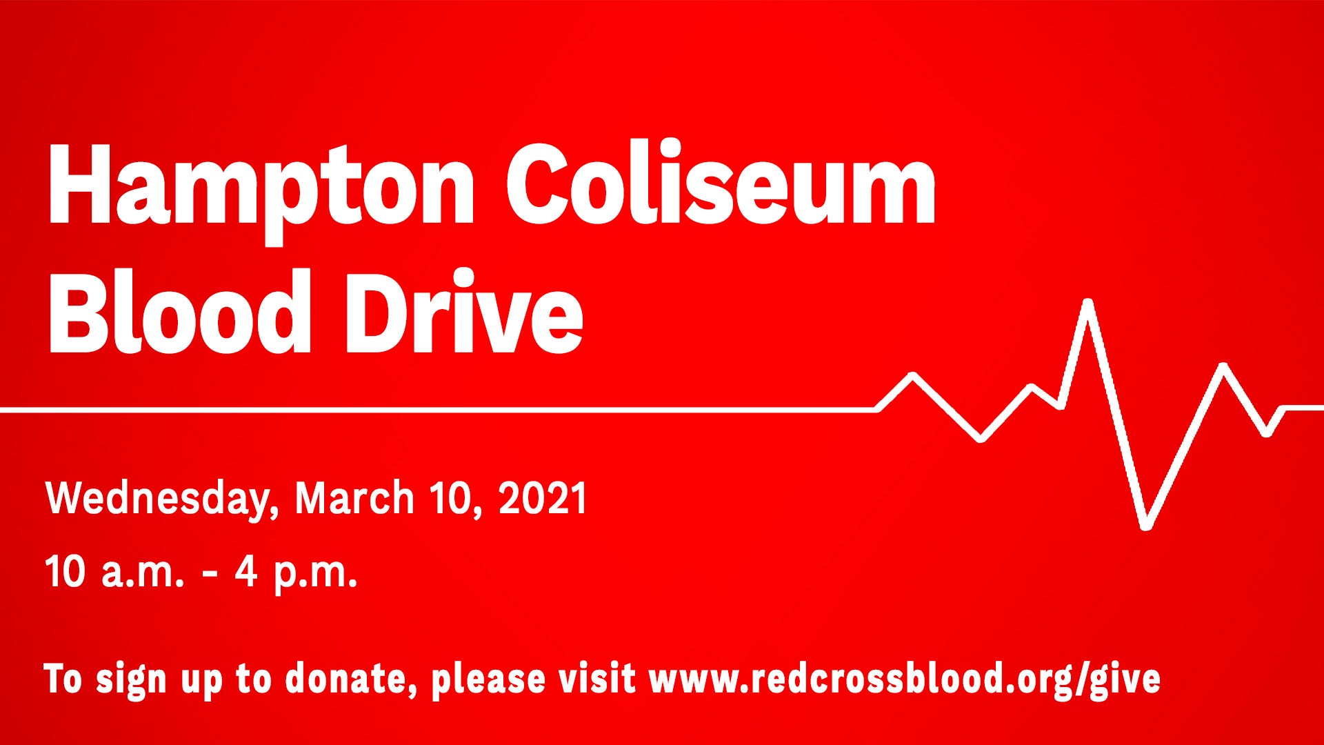 American Red Cross Blood Drive | Hampton Coliseum