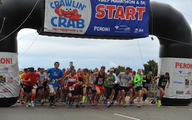 Coors Light Crawlin' Crab Half Marathon | Hampton Coliseum