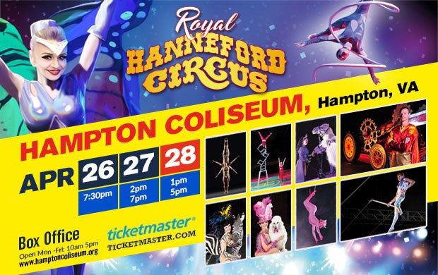 Royal Hanneford Circus | Hampton Coliseum