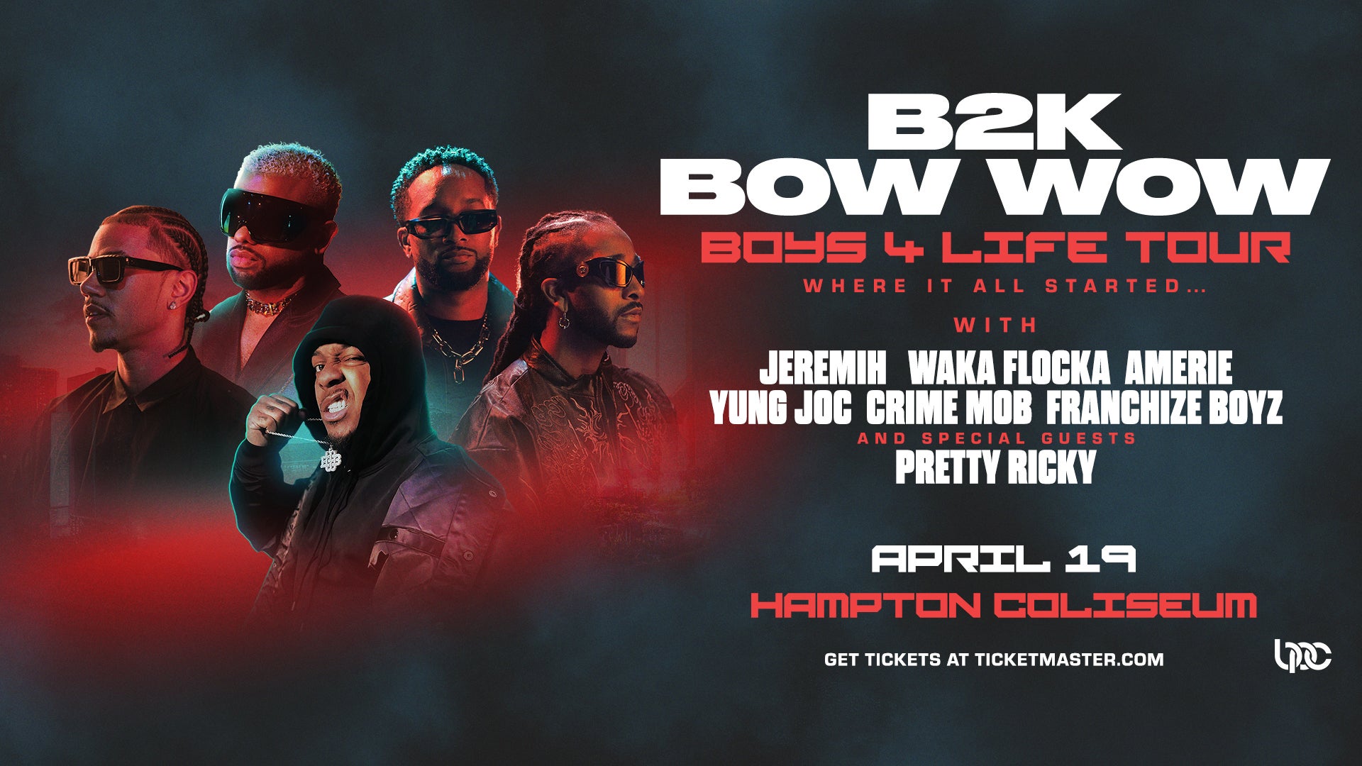 Boys 4 Life Tour | Hampton Coliseum