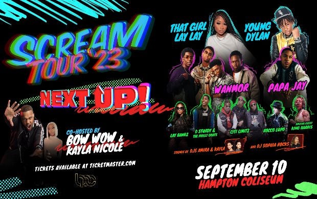 SCREAM TOUR 2023: Next UP! | Hampton Coliseum