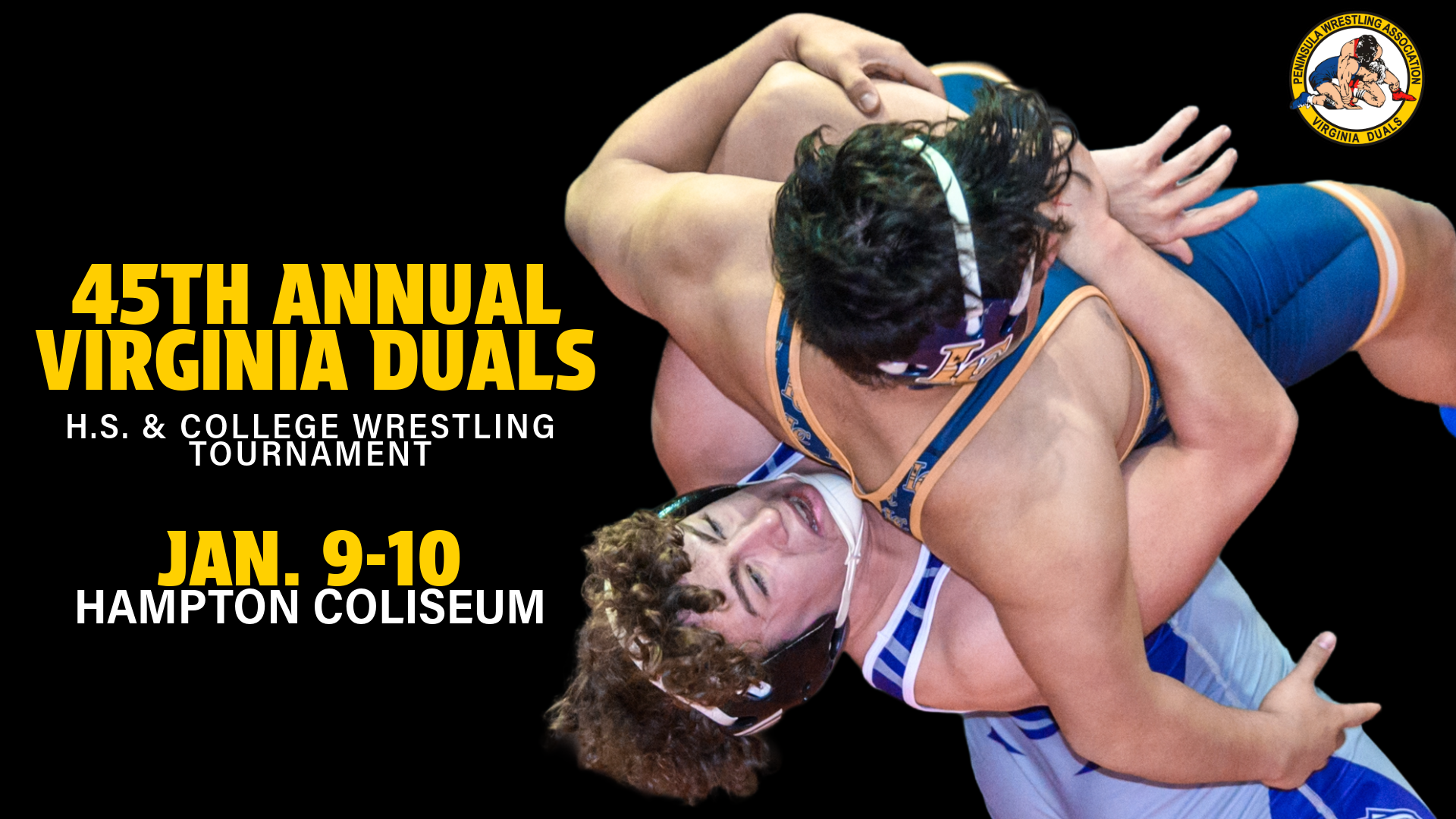 45th Annual Virginia Duals Wrestling Tournament | Hampton Coliseum