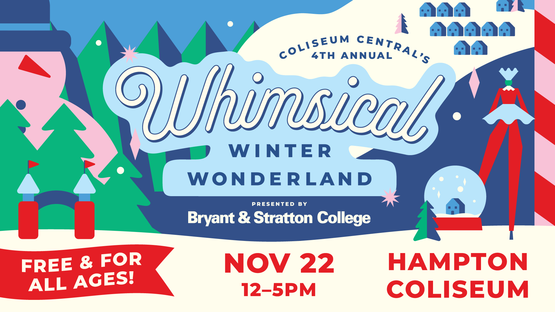 4th Annual Whimsical Winter Wonderland | Hampton Coliseum